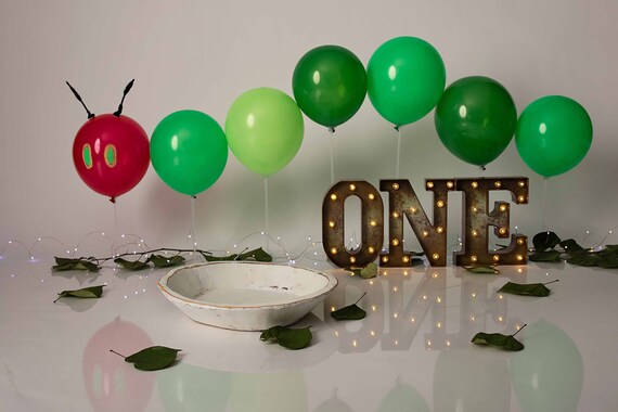 Caterpillar Digital Background - Etsy