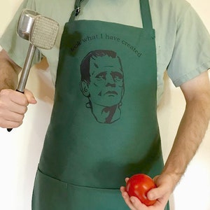 Frankenstein Horror Monster Heavy Duty Adjustable Canvas Apron - Etsy