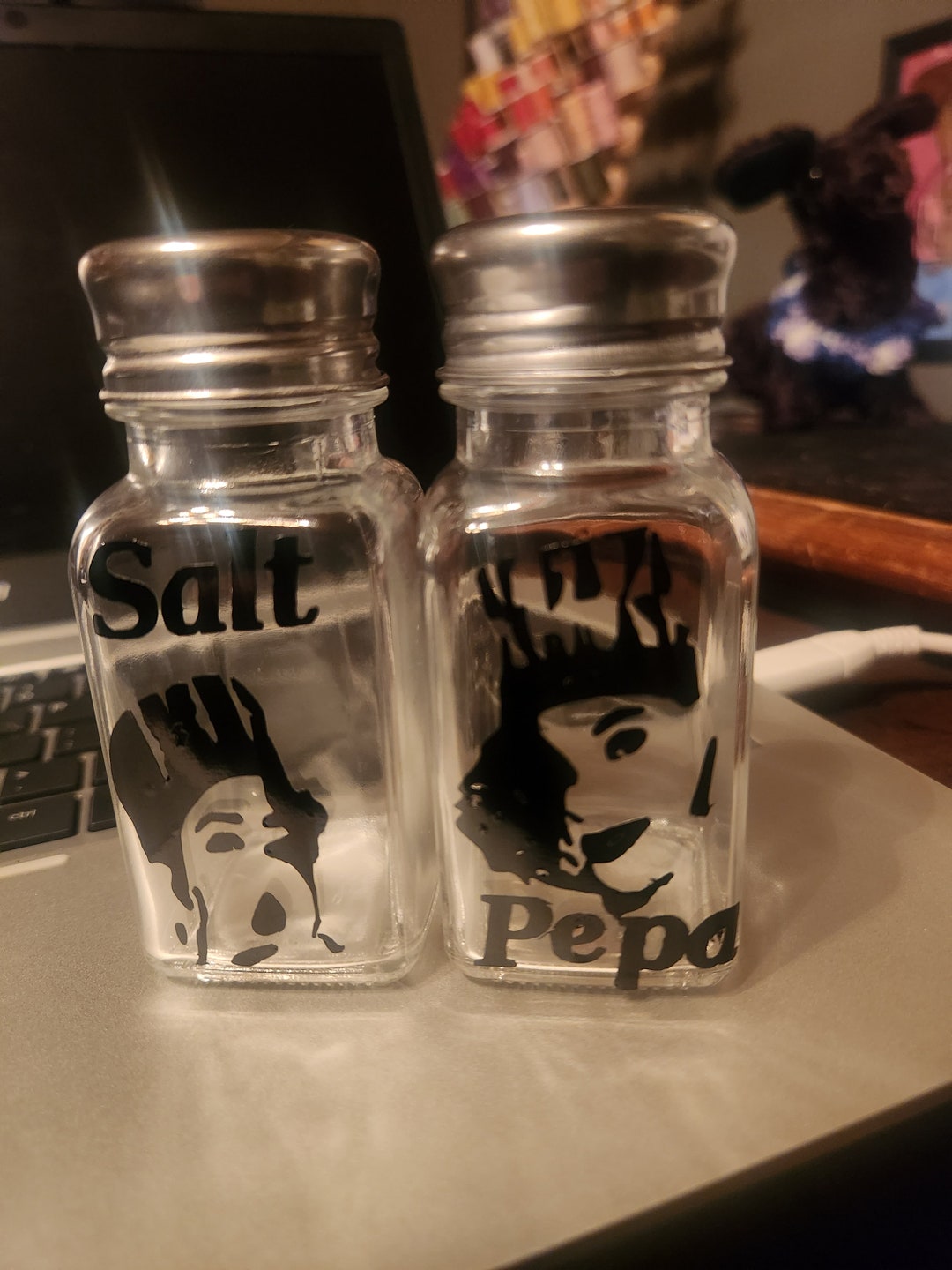 Salt N Pepa Salt and Pepper Shakers! DECALS ONLY!! - Etsy
