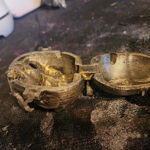 3D Printed Fully Articulated Skull Box - Etsy