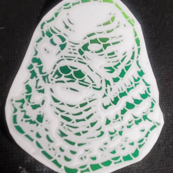 Creature From the Black Lagoon Decal - Etsy