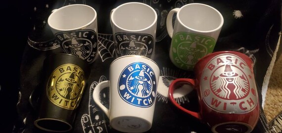 Custom Made Basic Witch Coffee Tea Cup Mug | Etsy