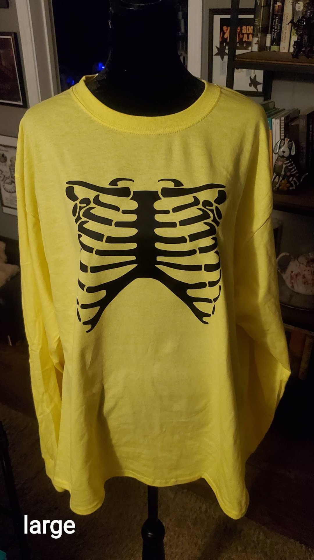 Custom Made Adult Ribcage Shirt - Etsy