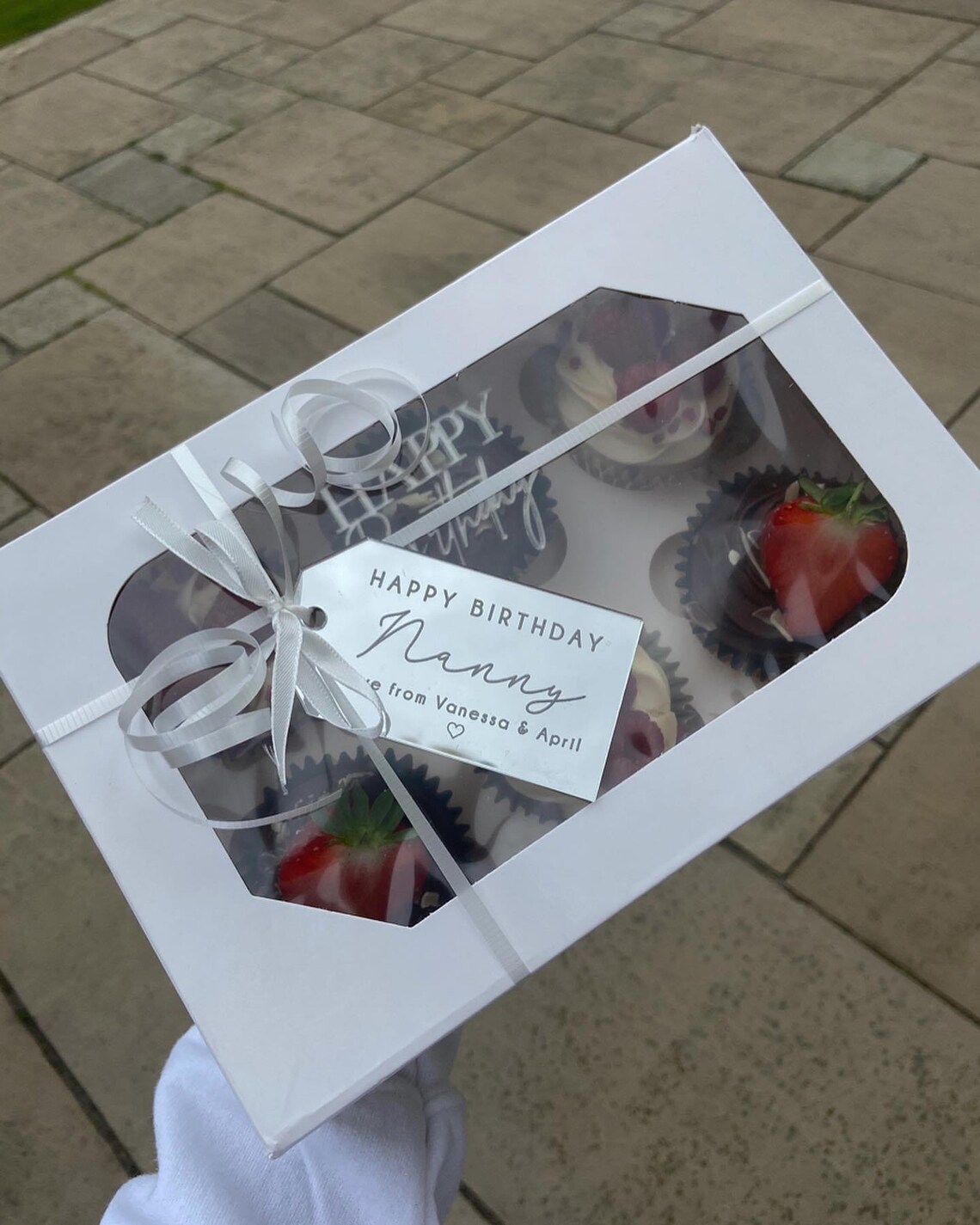 Deluxe Engraved Gift Tag - Mirrored Acrylic - Perspex Engraved - Etsy UK