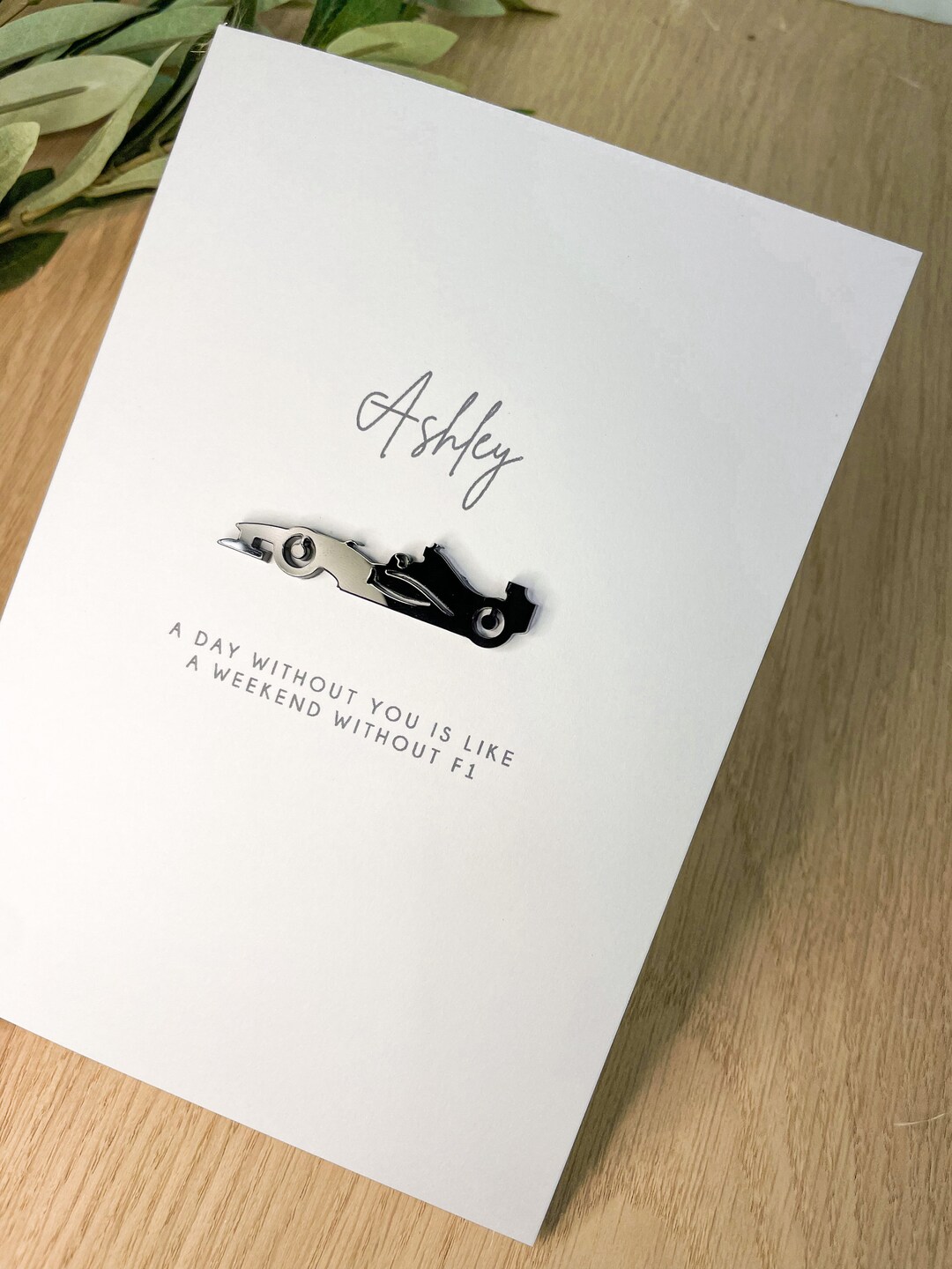 Celebration Card Motorsport Racing Theme Car Lover Birthday Card Racing ...