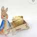 Multi-pack Peter Rabbit Wheelbarrow Cupcake Holders - Wooden ...