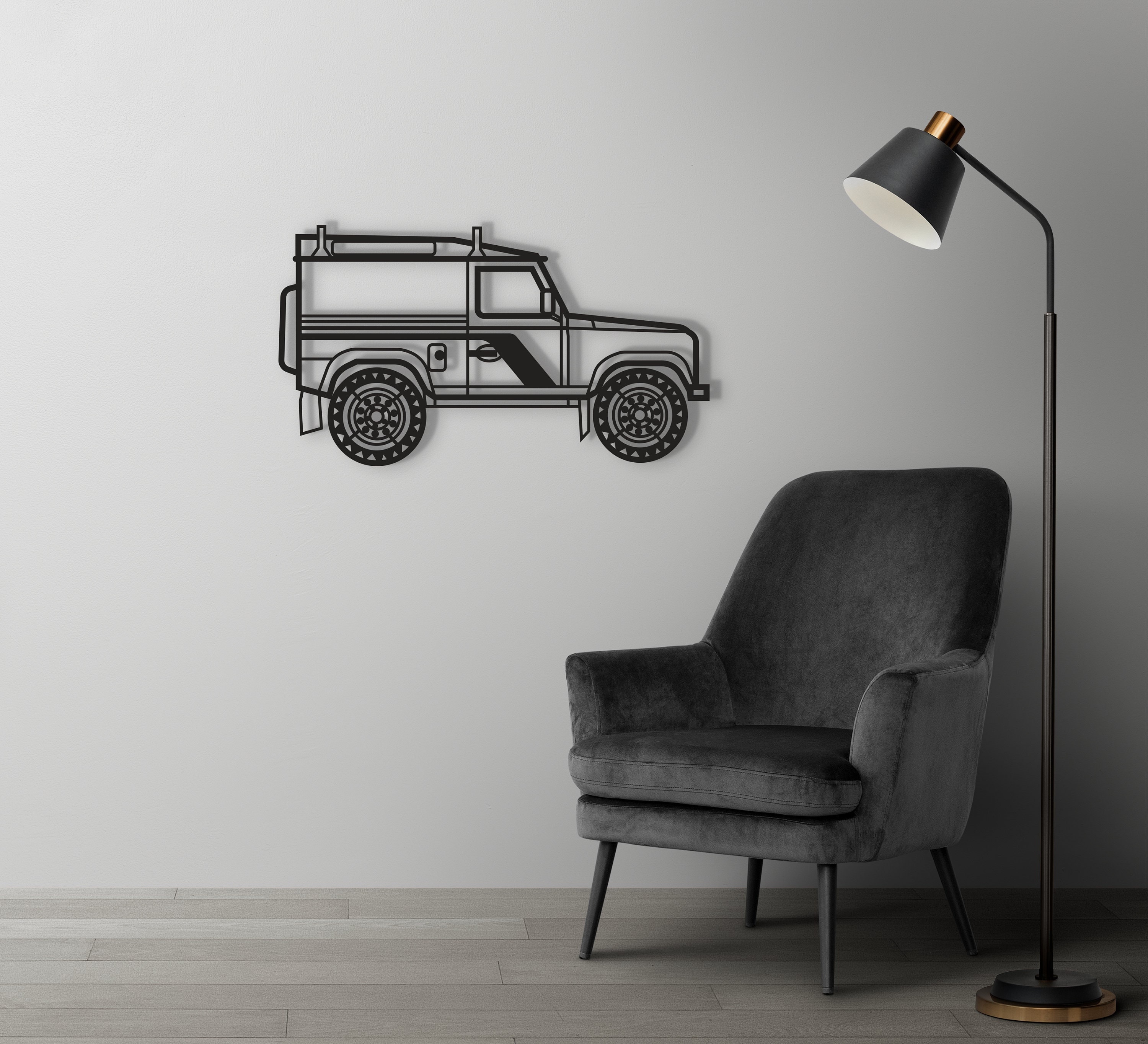 Land Rover Defender 90 Tdi Wall Art Line Drawing 3D Wooden Cut - Etsy