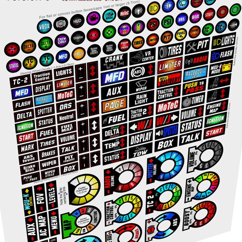 CHRONOGRAPH HEUER Stopwatch Stickers High Quality 97mm | Etsy