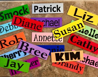 Name magnets | Etsy
