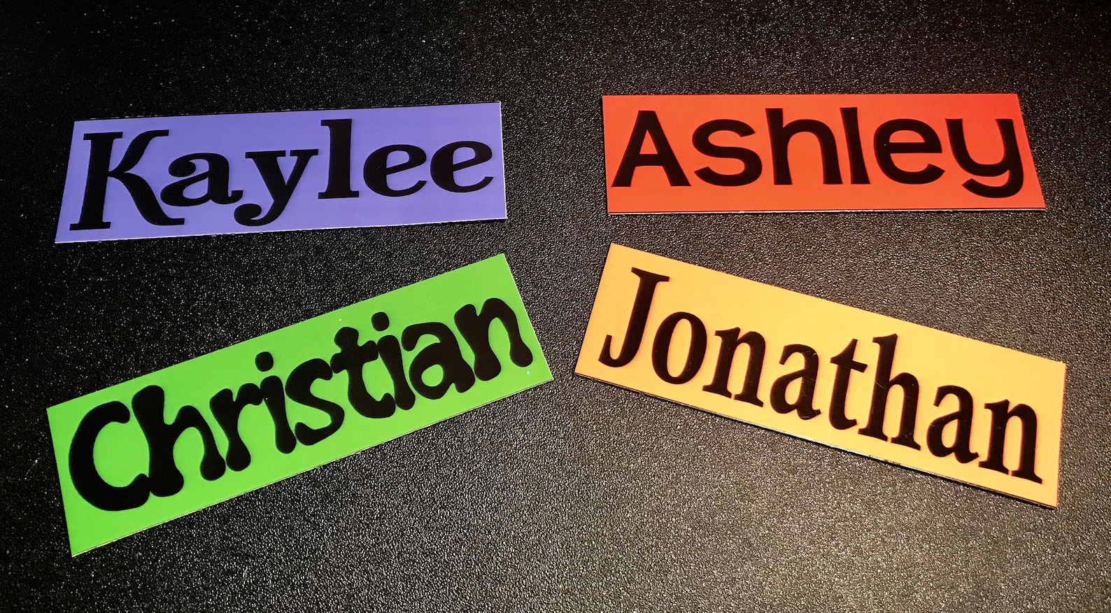 Name Magnets Set of 4 Great for Classrooms Discounts on - Etsy