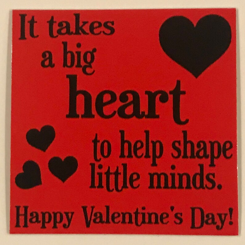 Valentine's Day Magnet Set School Valentine's | Etsy