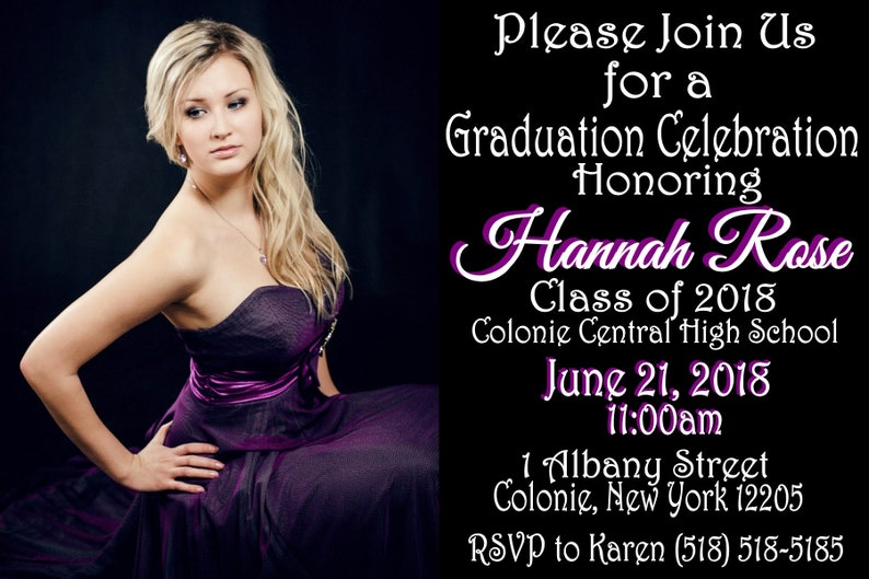 Magnetic Graduation Announcements Invitations Save the Dates | Etsy