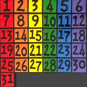 FRENCH Large Full Calendar Set - MAGNETS - Great for Teachers and ...