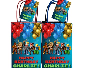 Roblox Party Bags | Etsy