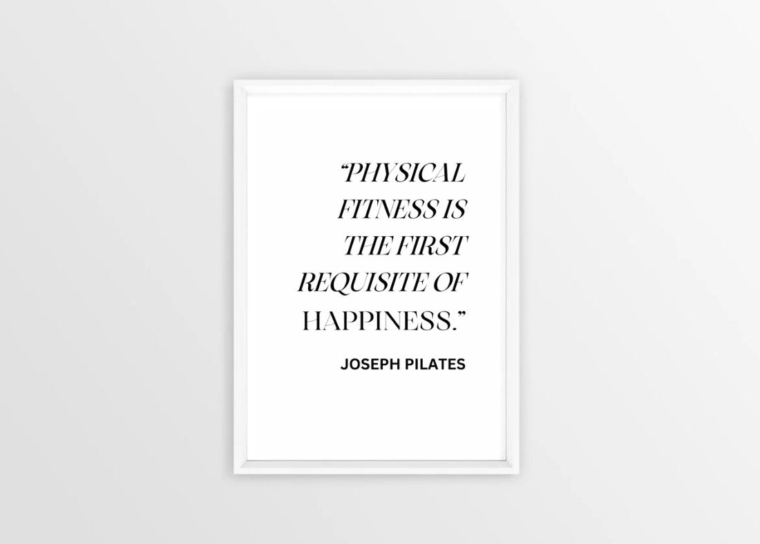 Pilates Print, Pilates Quote, Pilates Art, Pilates Gift, Motivational ...