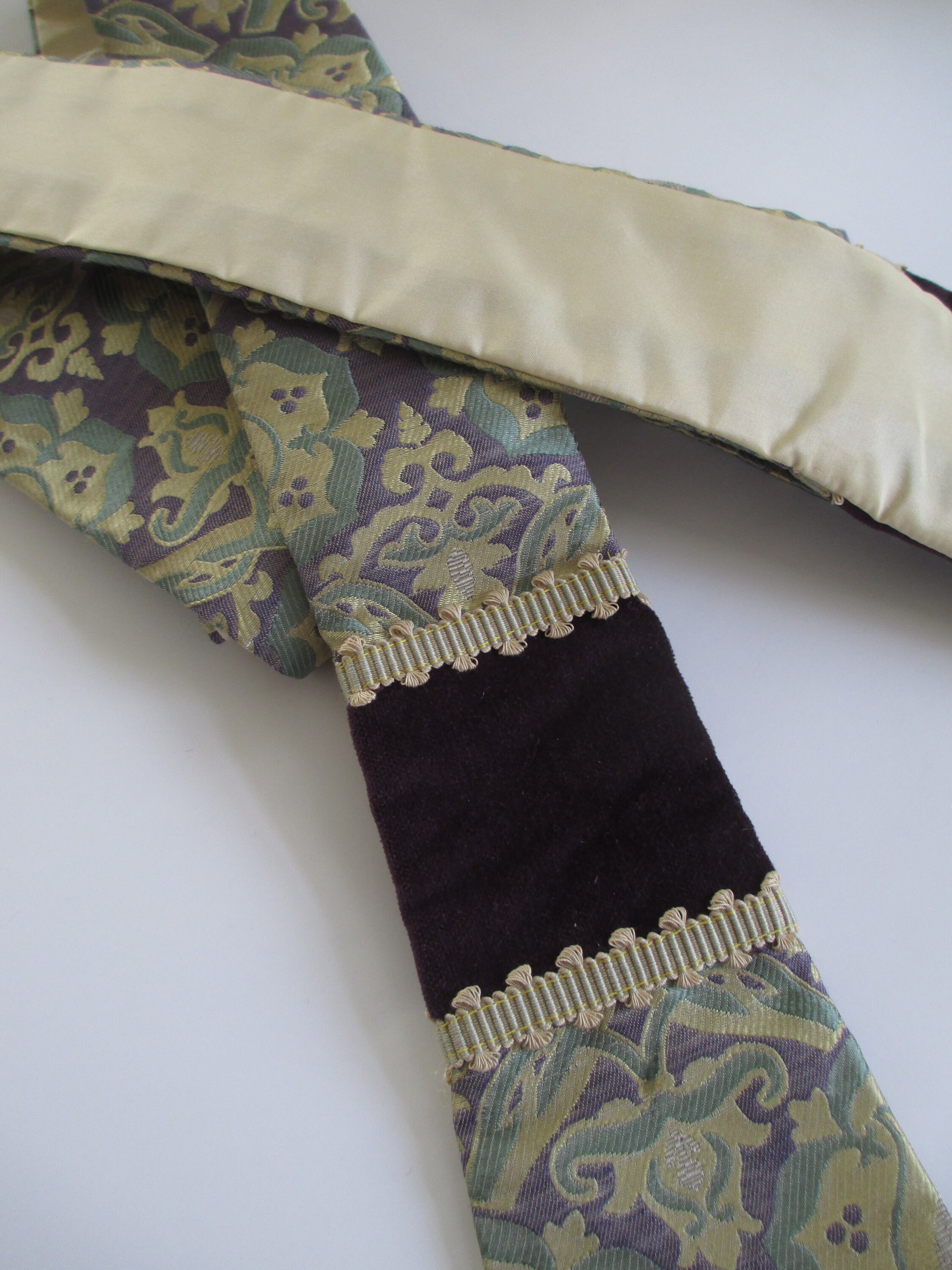 Purple & Gold Warham Guild Style Priest Clergy Pastor Stole for Advent ...