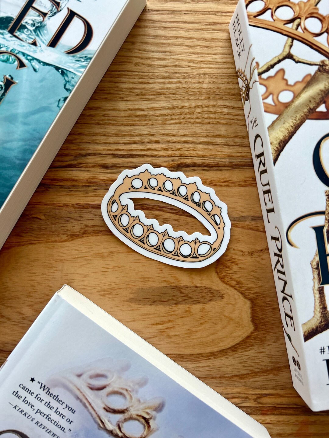 The Cruel Prince Crown Sticker - Etsy