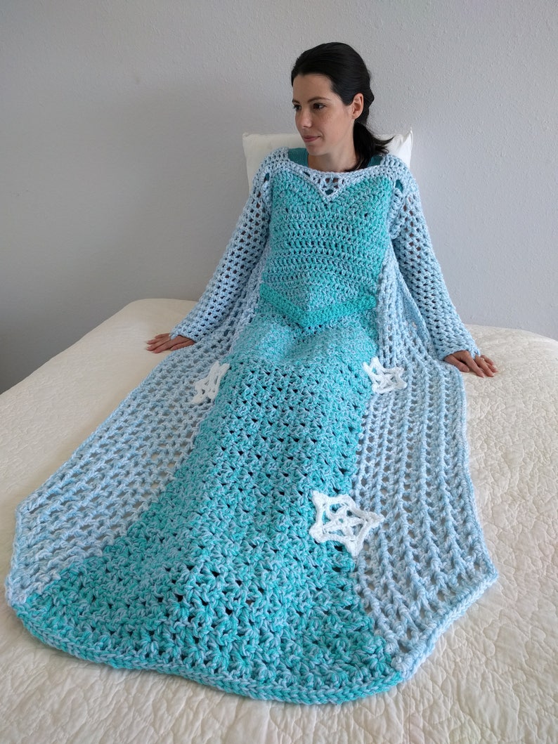 Princess Blanket Crochet Pattern Mother Daughter Matching - Etsy Canada