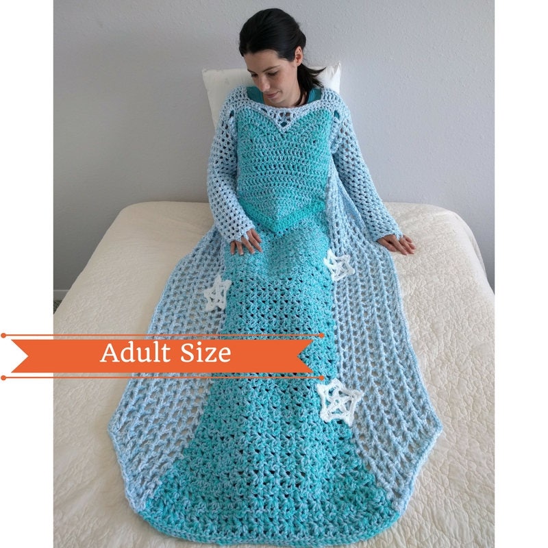 Princess Blanket Crochet Pattern Mother Daughter Matching - Etsy Canada