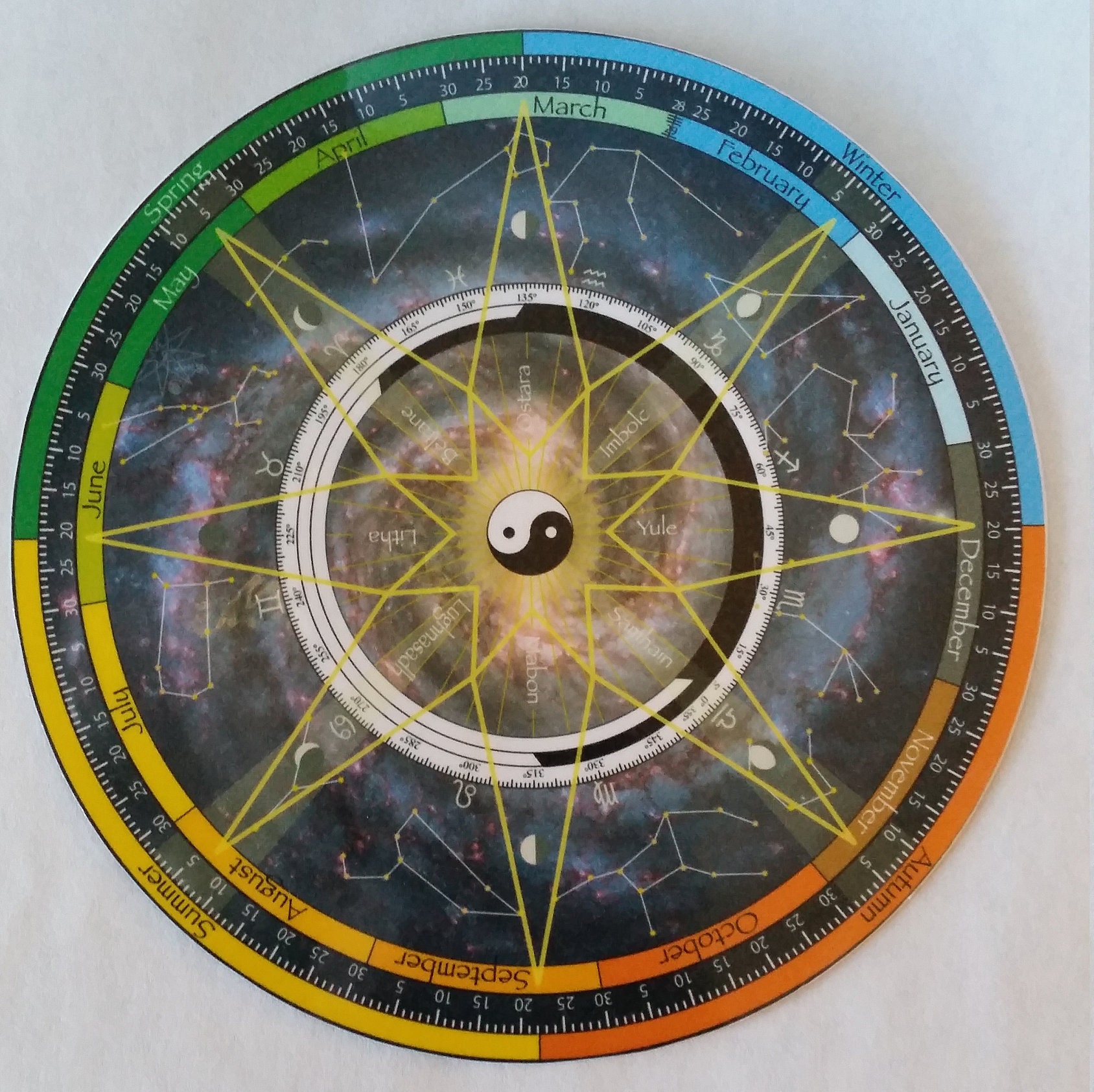 Wheel of the Year / Peace Calendar / Secular Calendar / Pagan Planner ...
