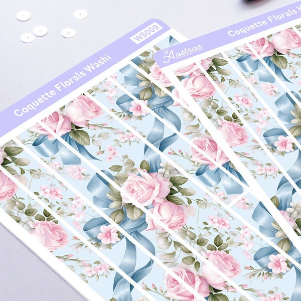 Coquette Washi Sticker - Etsy