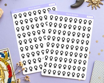Venus Symbol Stickers - Etsy