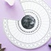 Moon Bullet Journal Sticker Lunar Phases Tracker Astrology - Etsy