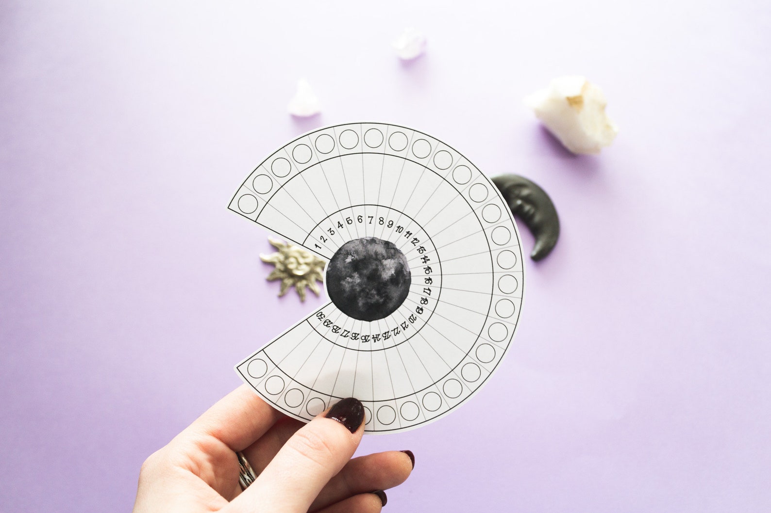 Moon Bullet Journal Sticker Lunar Phases Tracker, Astrology Journal ...