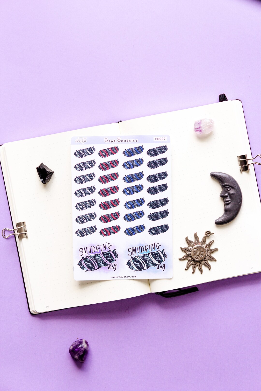 Sage Sticker, Pagan Planner Sticker, Spiritual Planner Sticker ...