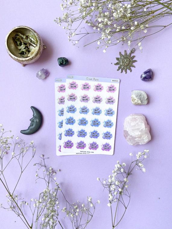 Cast Spell Stickers Pagan Planner Stickers Witch Stickers - Etsy