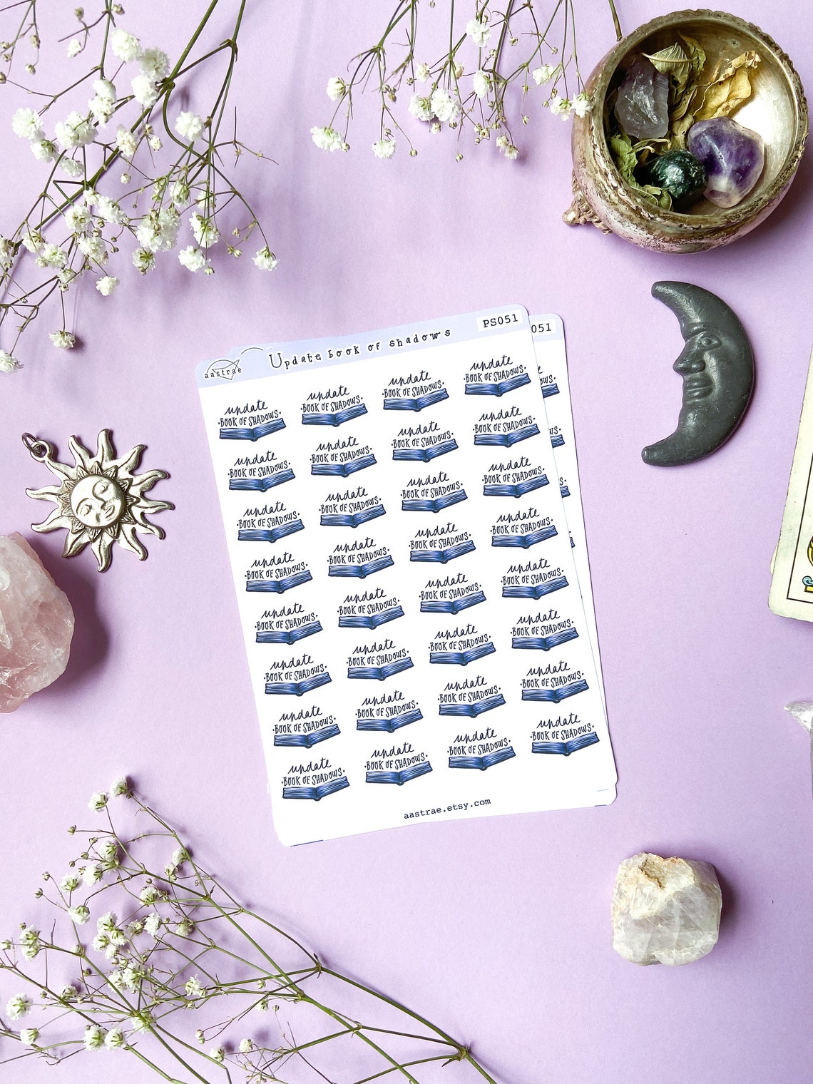 Update Book of Shadows Stickers Witch Planner Stickers - Etsy