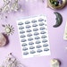 Update Book of Shadows Stickers, Witch Planner Stickers, Grimoire ...