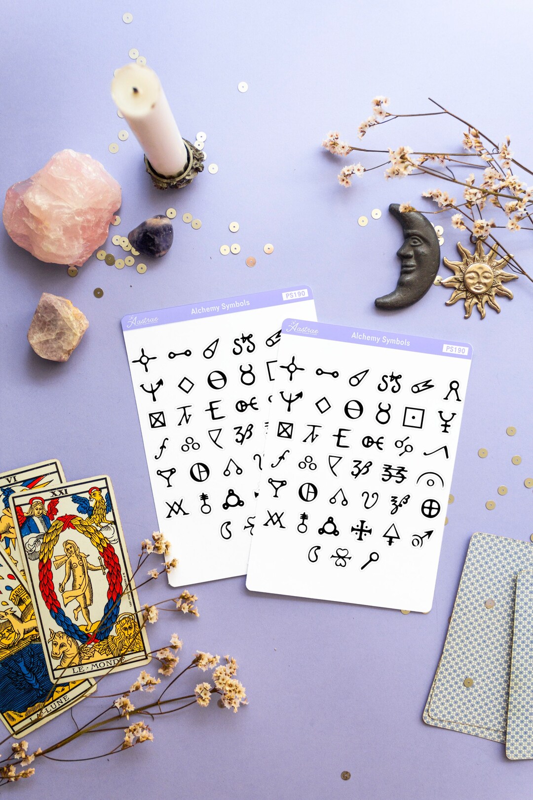 Alchemy Stickers, Alchemy Symbols Stickers, Alchemical Symbols ...