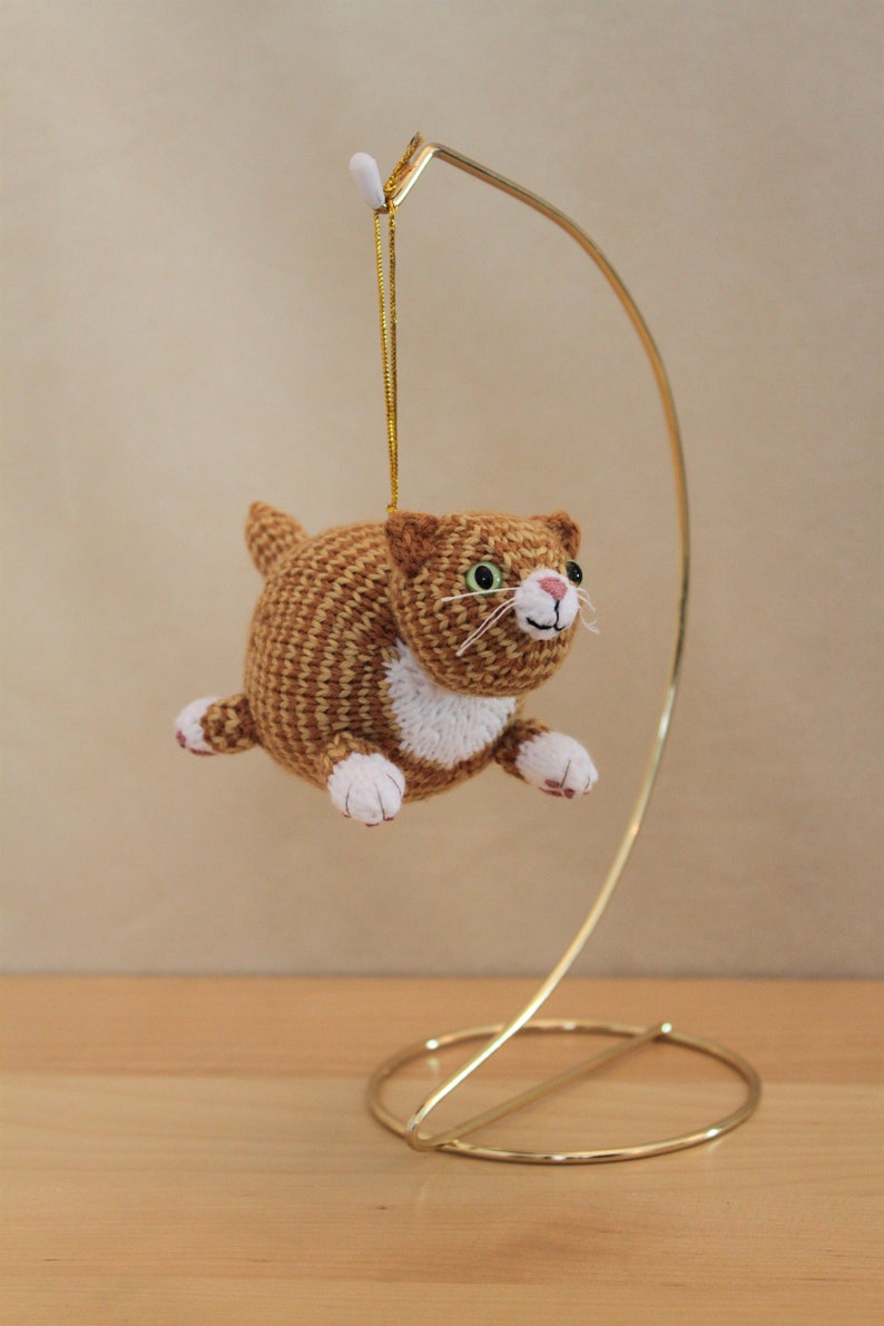 Wub Chub Knitted Cat Ornament - Knitting Pattern PDF Download - Etsy