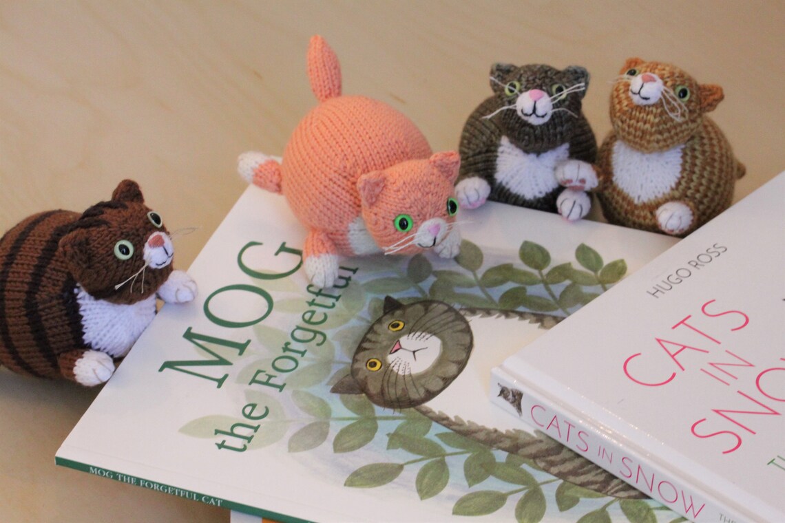 Wub Chub Knitted Cat Ornament - Knitting Pattern PDF Download - Etsy