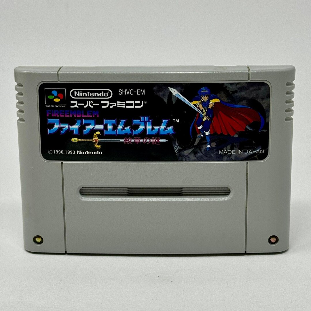 Nintendo Super Famicom Fire Emblem Mystery of the Emblem Japan US ...