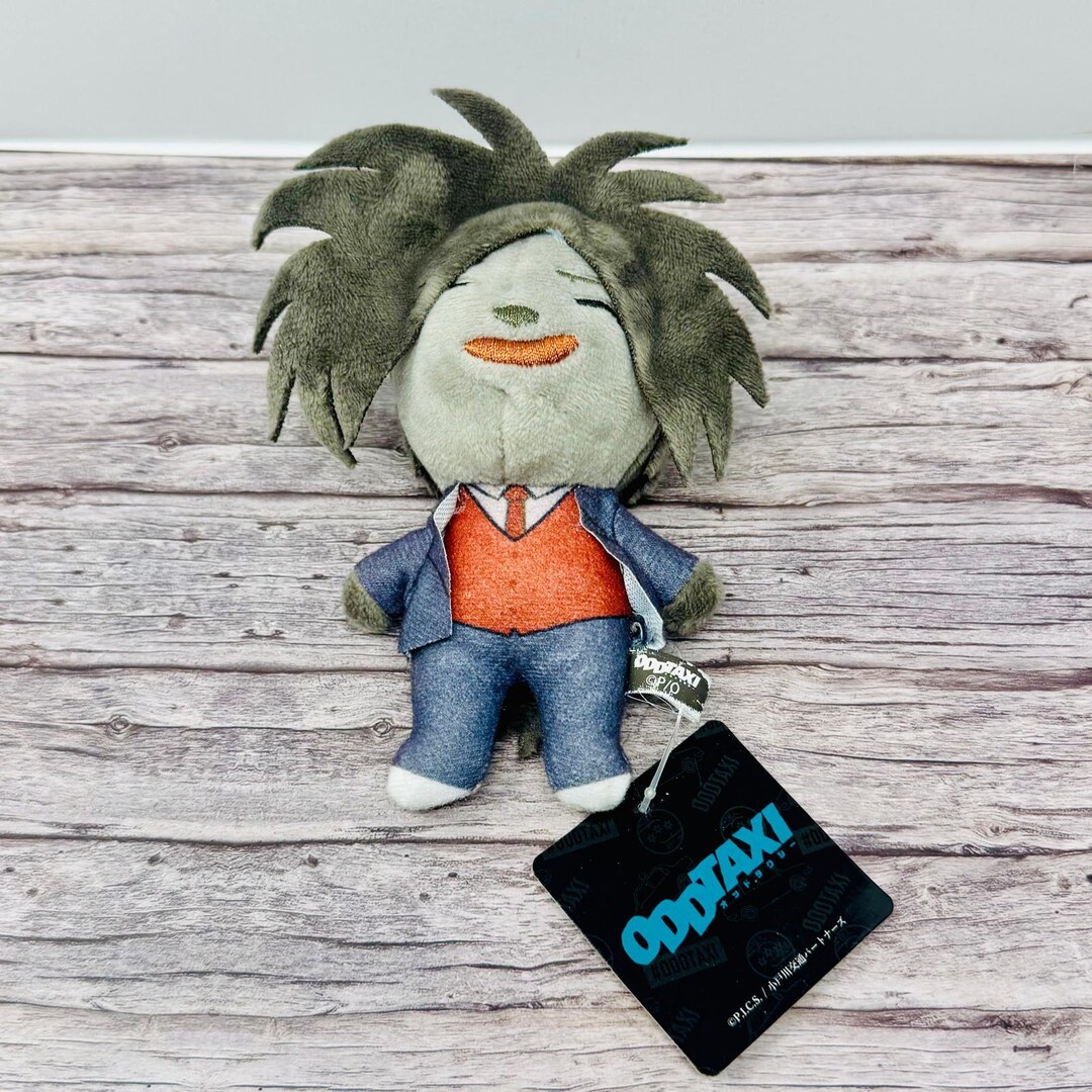 Odd Taxi Yano Porcupine Plush Keychain Anime New Japan Import US Seller ...