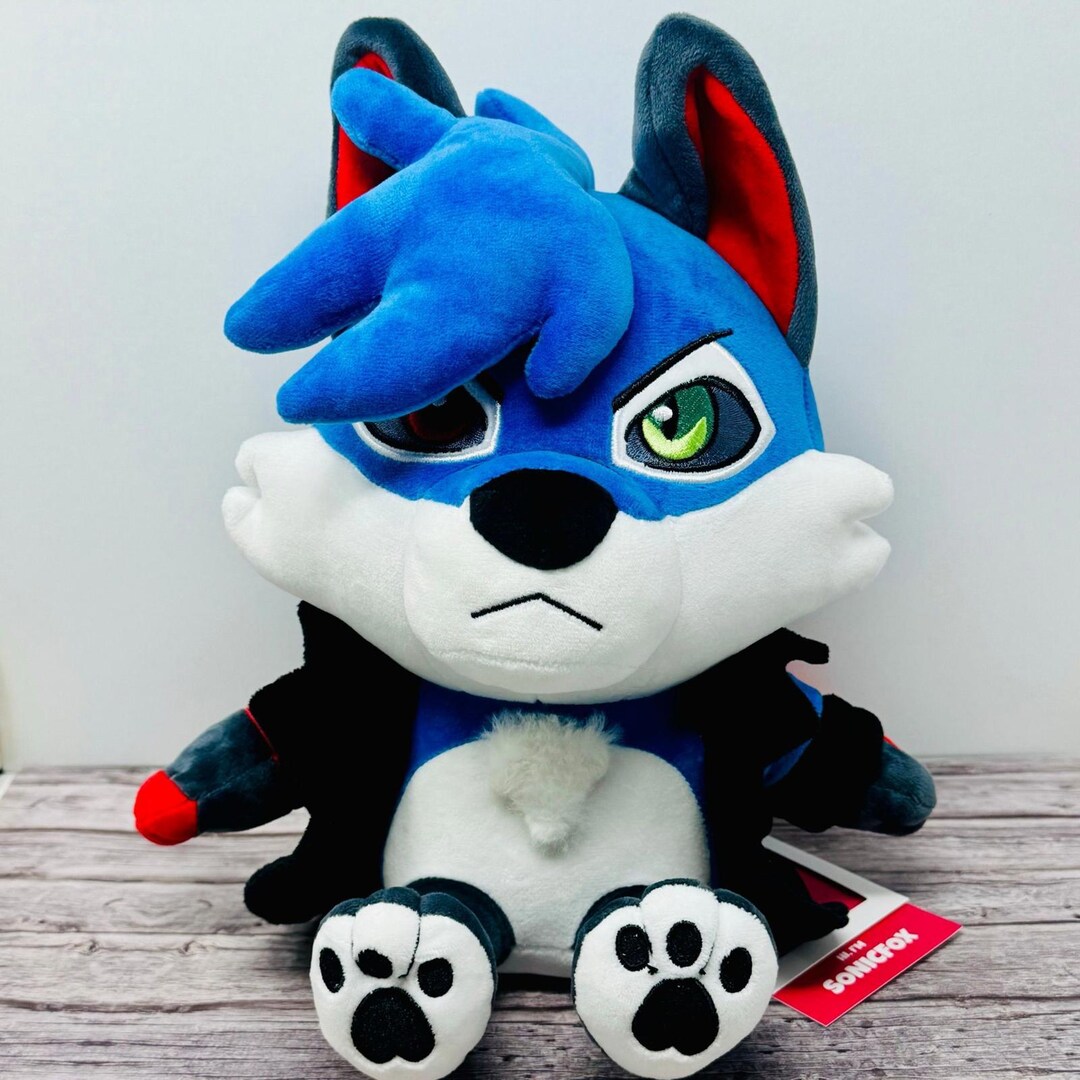 Youtooz Sonicfox Twitch Youtube Streamer 2XKO Sonic Fox 9" Plush New ...