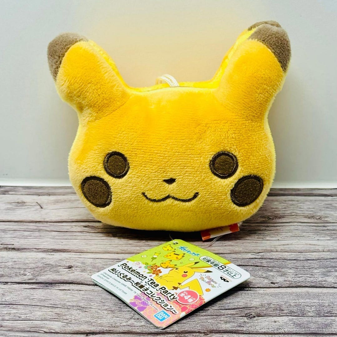 Pokemon Pikachu Cake Icing Plush Tea Party Banpresto New Japan Import ...