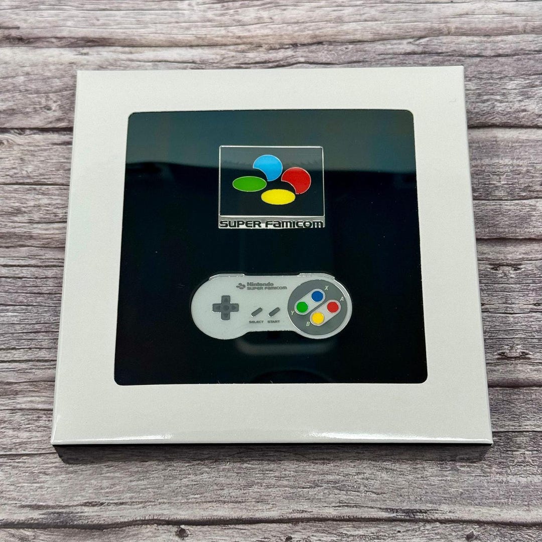 Nintendo Museum Kyoto Enamel Pins Set Super Famicom Japan Import - Etsy