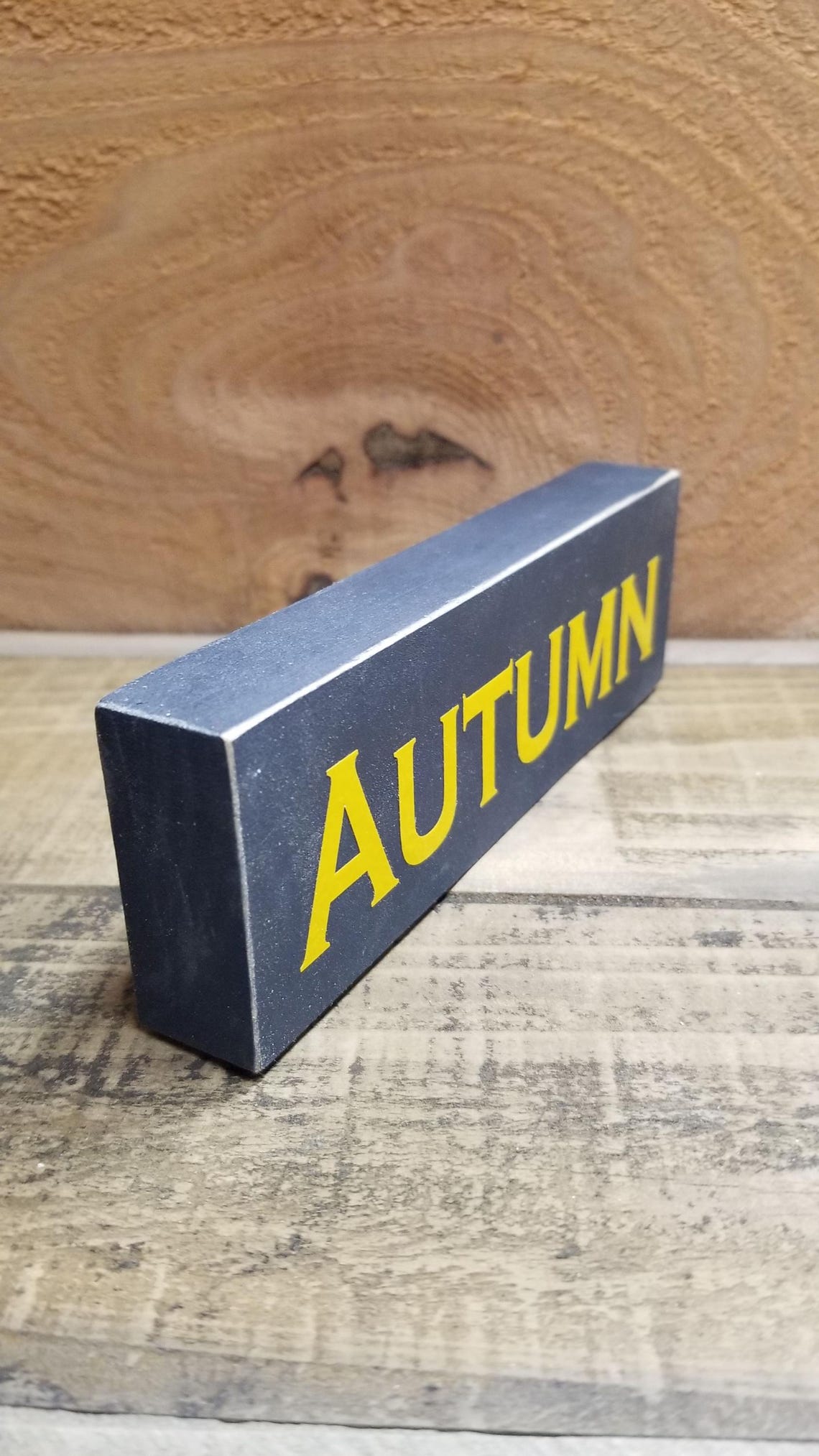 Autumn Wood Sign Fall Sign Farmhouse Primitive Wooden Sign Fall ...