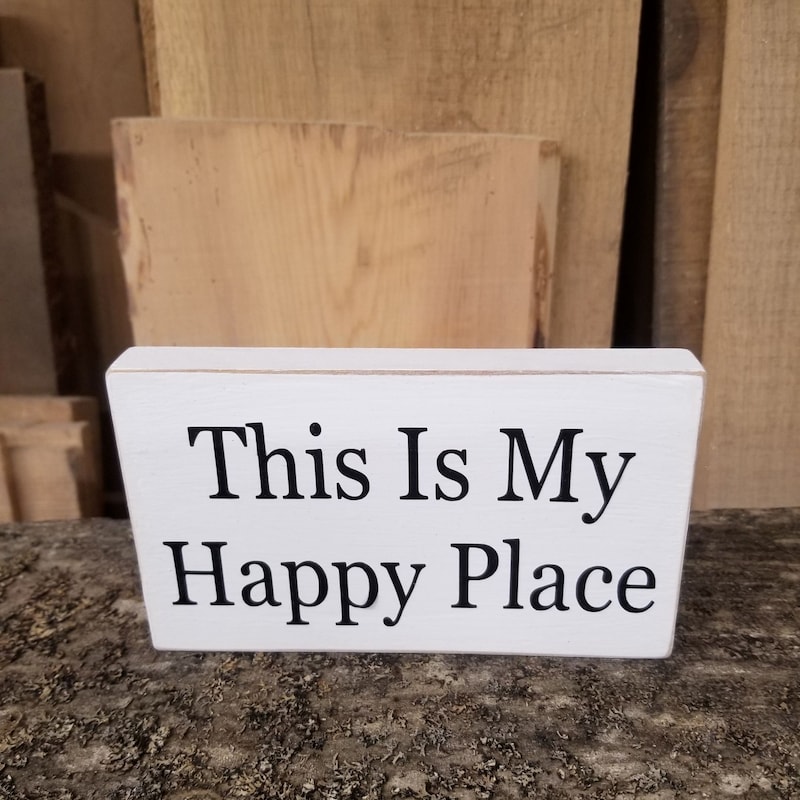 Happy Place Signs - Etsy