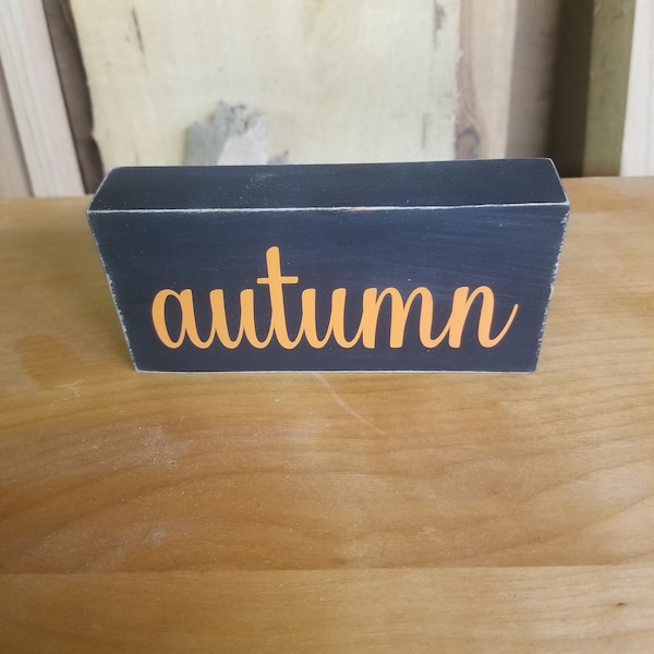 Fall Wood Sign - Etsy