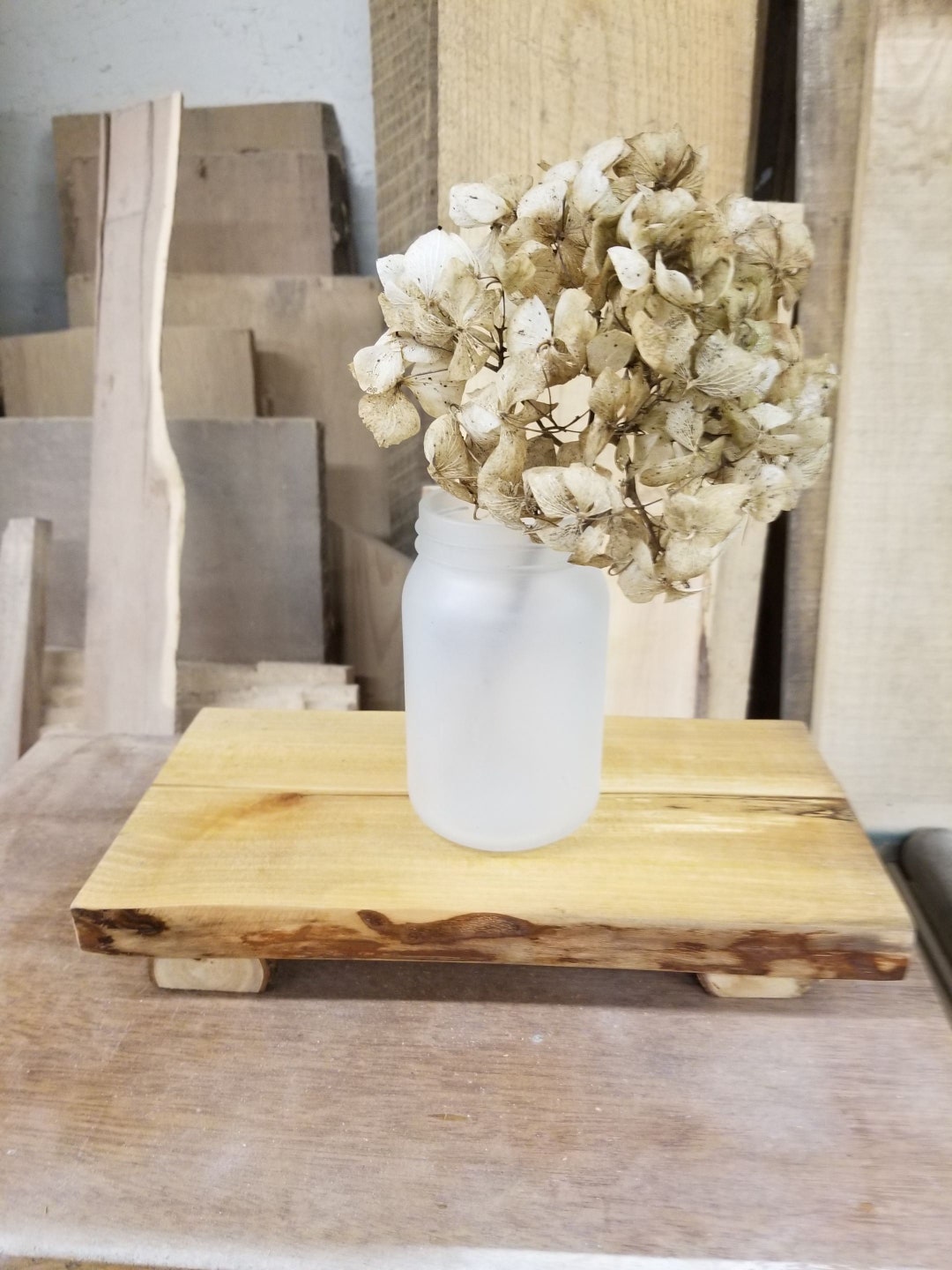 Live Edge Wood Riser Wood Platform Wood Pedestal Wedding Decoration ...