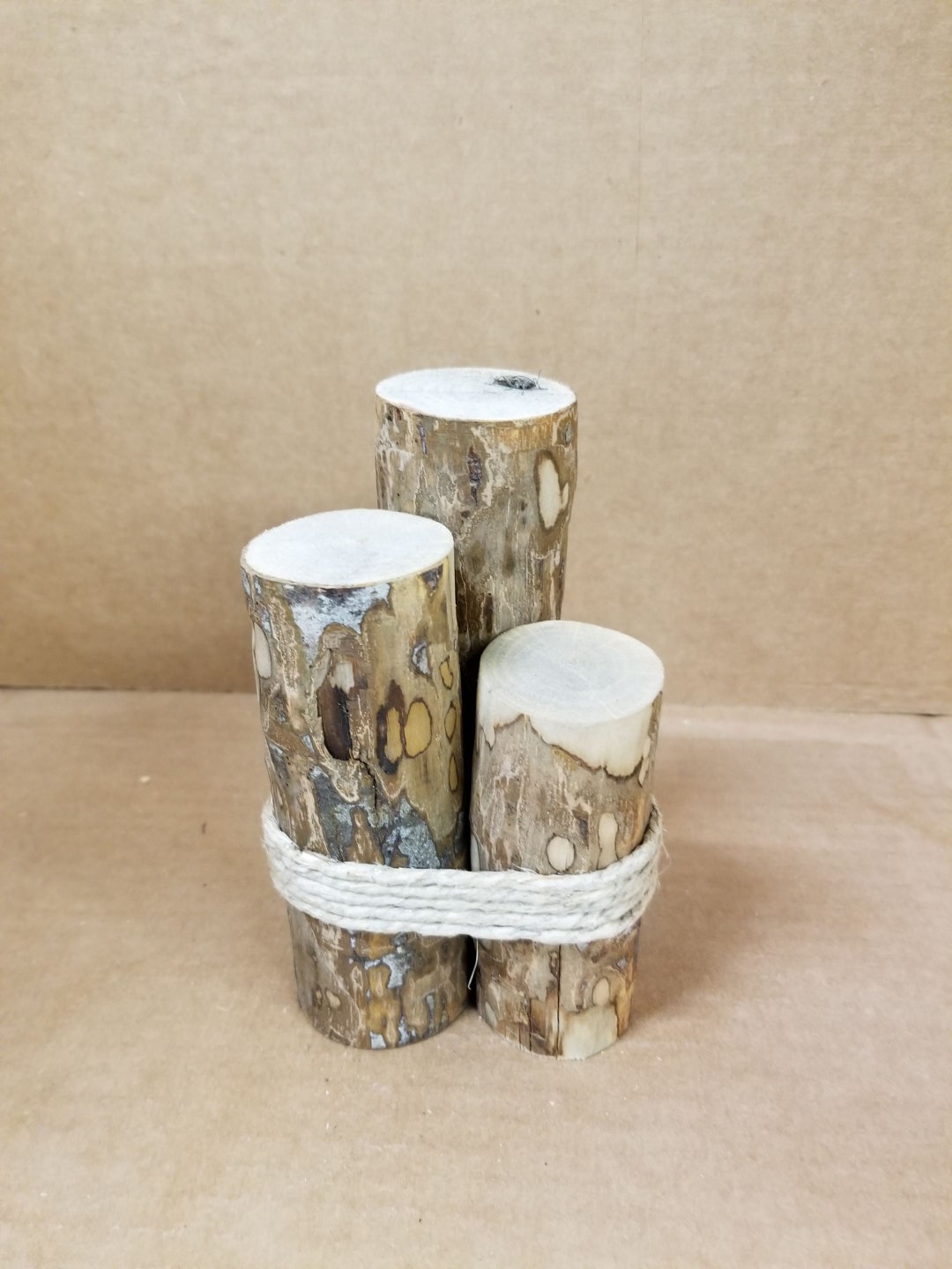 Wooden Pier Logs Wood Log Bundle Nautical Log Decoration Beach Wedding ...