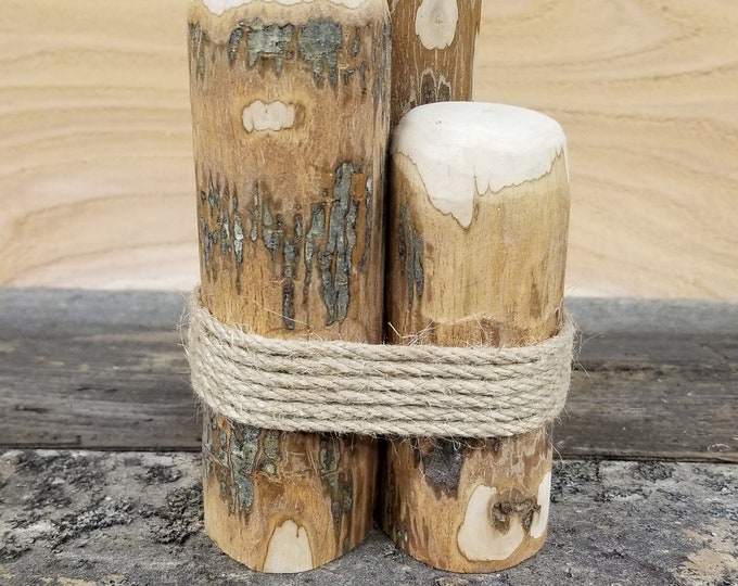 Wood Piling Pier Logs Nautical Decoration Log Bundle - Etsy