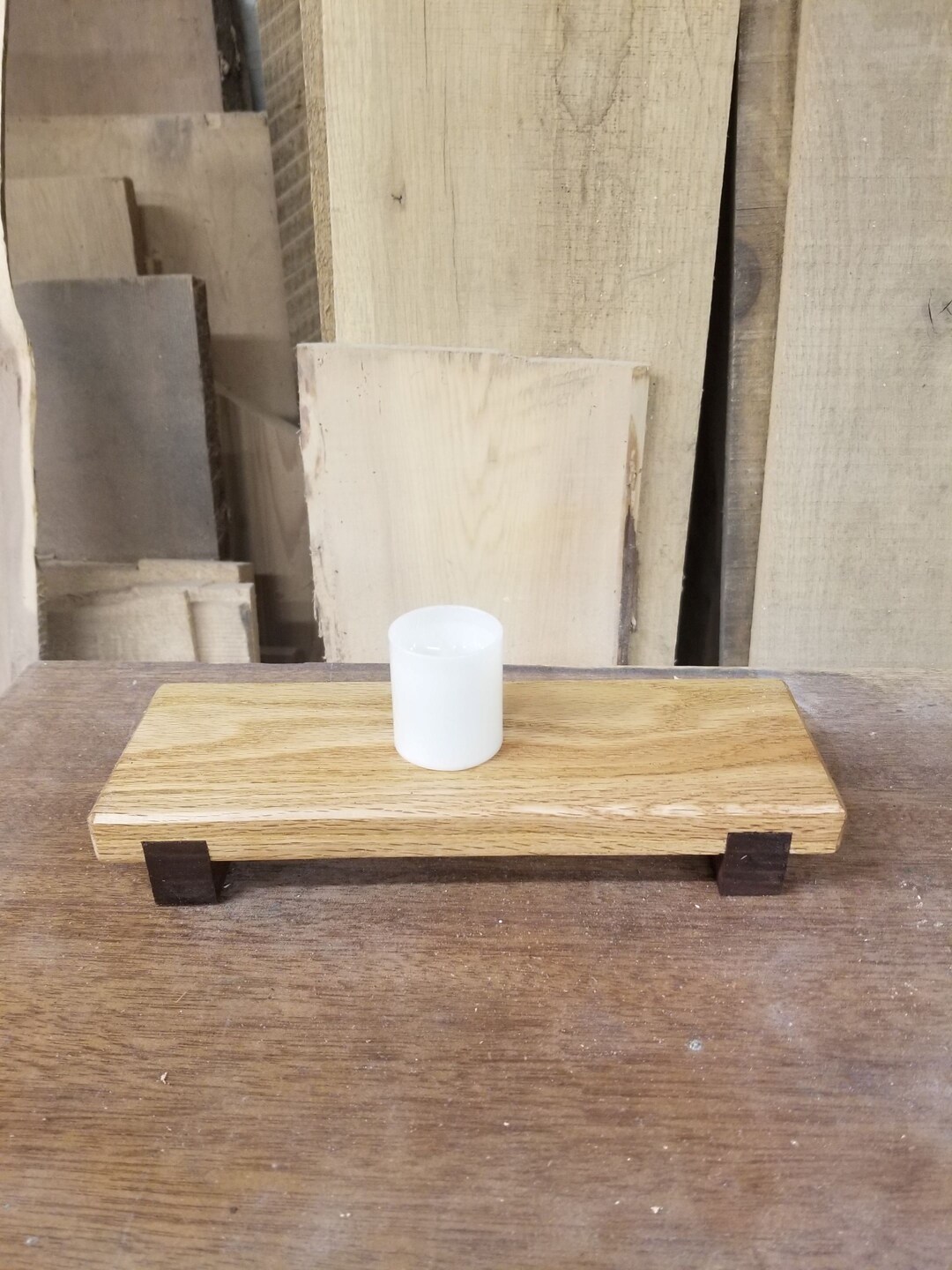 Wood Riser Wood Platform Rectangle Platform Wood Trivet Wood Pedestal ...