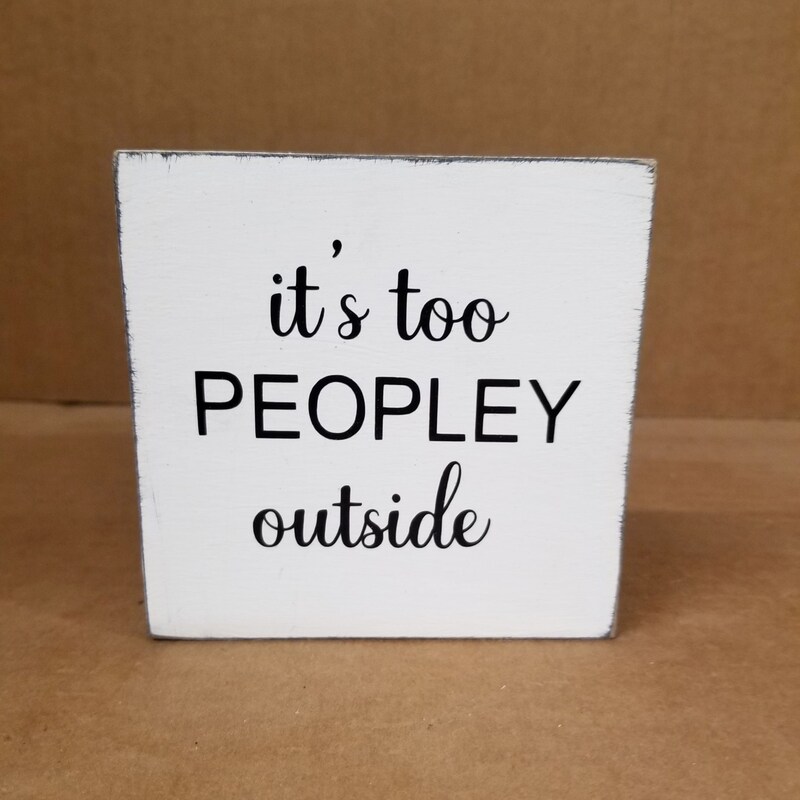 It's Too Peopley - Etsy