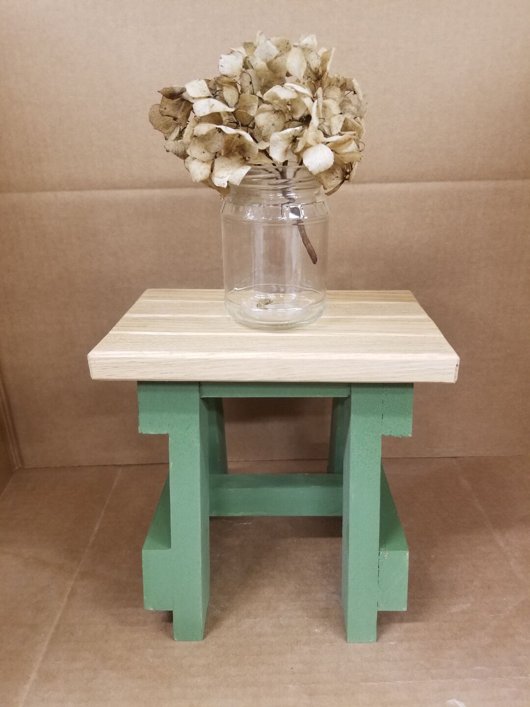Wood Table Plant Stand Farmhouse Table for Plants Wood Indoor Plant ...