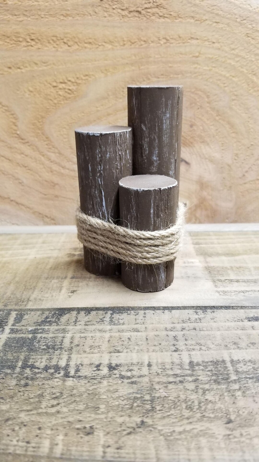 Lakeshore Piling Wood Pier Logs Nautical Decoration - Etsy